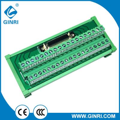 China Ginri termial blcok JR-36TSC miniature output amplifier boards European terminal modules with SCSI connector for sale