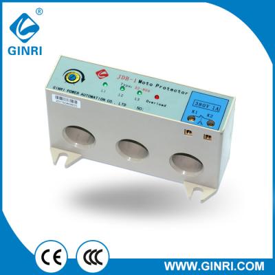 China Three Phase Motor protection relay Overload Phase Failure Protective Device 220VAC 380VAC for sale