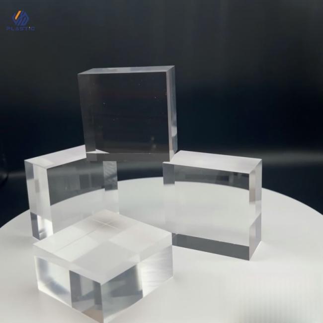 Coloured acrylic sheet sample