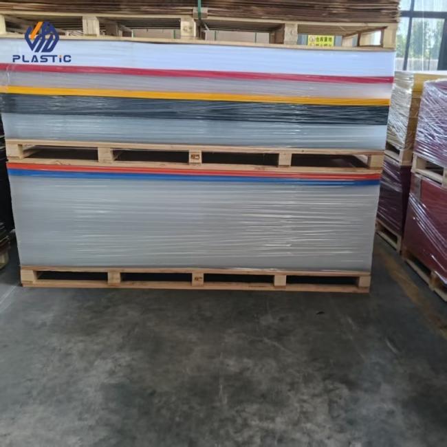 Color Acrylic Sheet sample display