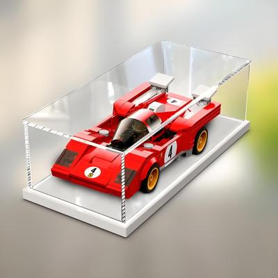 China Customized Acrylic Display Box With Lid Shatter Resistant Non Yellowing for sale