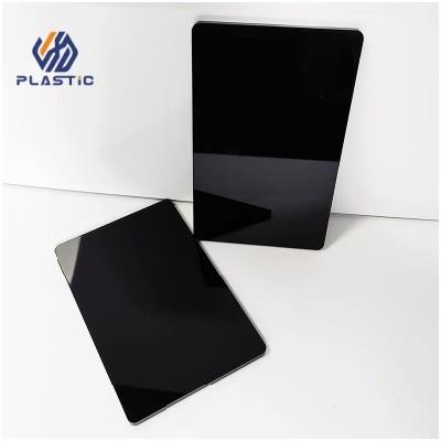 China 4x8ft 100% PMMA Black Acrylic Plastic Sheet for Eye Catching Signage for sale
