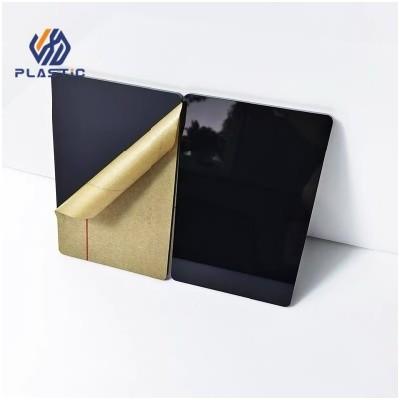 China 4x8ft 100% PMMA Black Acrylic Plastic Sheet for Eye Catching Signage for sale