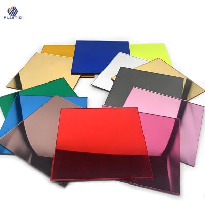 中国 幅 1220mm ミラー アクリルシート サイズにカット ローズ ゴールド カラー オプション 販売のため