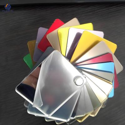 中国 幅 1220mm ミラー アクリルシート サイズにカット ローズ ゴールド カラー オプション 販売のため