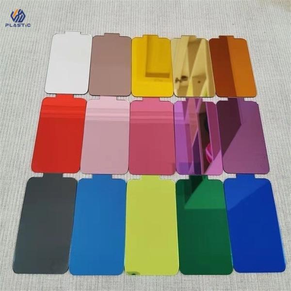Quality PE Film Covered Gold Mirror Acrylic Sheet 4ft X 8ft for Versatile Applications for sale
