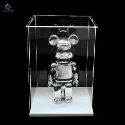 China OEM Service Acrylic Model Display Box For Personal Collection Display for sale