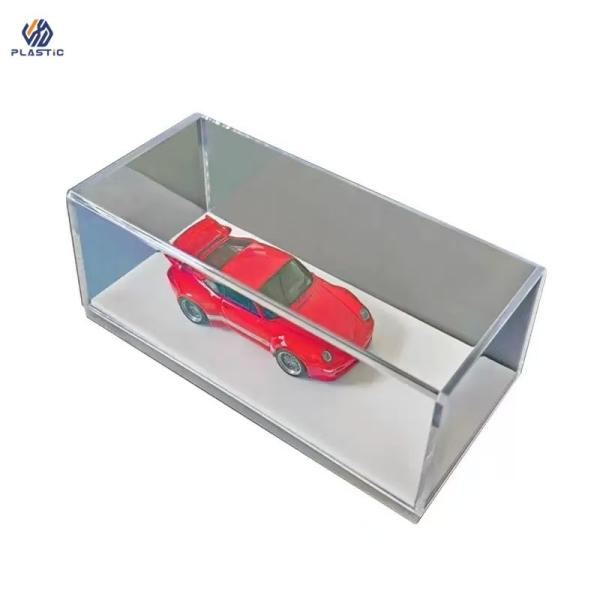 Quality OEM Service Acrylic Model Display Box For Personal Collection Display for sale