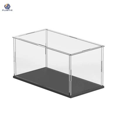 China OEM Service Acrylic Model Display Box For Personal Collection Display for sale