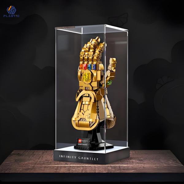 Quality Custom Order Accepted Acrylic Display Box with Dust-proof Protection for sale