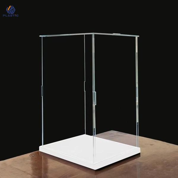 Quality Multifunctional Dust Proof Acrylic Display Box Clear Display Case Customizable for sale
