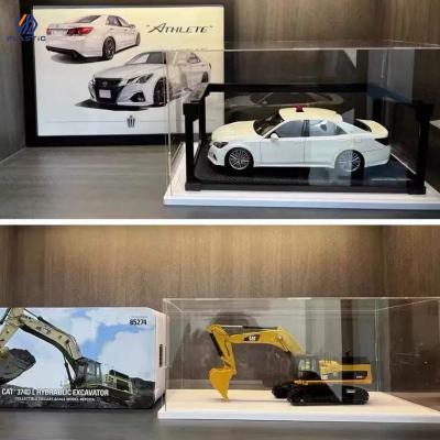 Cina Scatola di visualizzazione acrilica antipolvere multifunzione Cassa di visualizzazione chiara Logo personalizzabile in vendita