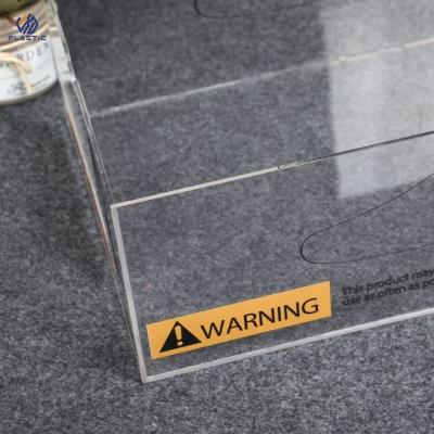 Cina Scatola di visualizzazione acrilica antipolvere multifunzione Cassa di visualizzazione chiara Logo personalizzabile in vendita