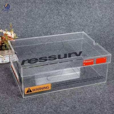 Cina Scatola di visualizzazione acrilica antipolvere multifunzione Cassa di visualizzazione chiara Logo personalizzabile in vendita
