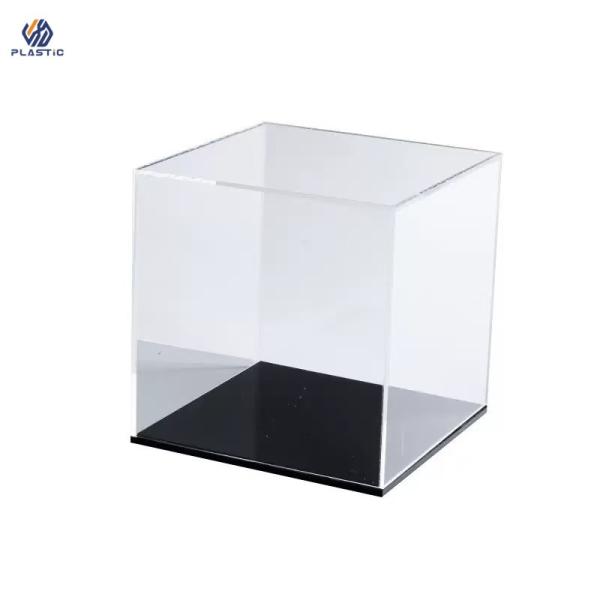 Quality Clear Perspex Acrylic Display Box Tabletop Acrylic Case For Figures OEM Service for sale