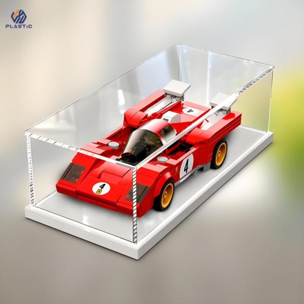 Quality Clear Perspex Acrylic Display Box Tabletop Acrylic Case For Figures OEM Service for sale