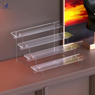 China OEM ODM Acrylic Riser Display Stand Solution Clear Display Shelves For Your Business for sale