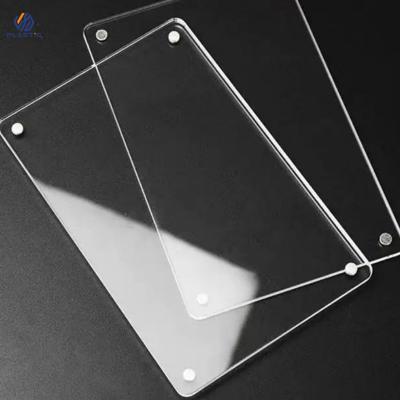 Cina Cornice fotografica acrilica trasparente da 5x7 pollici resistente agli UV colore personalizzato in vendita