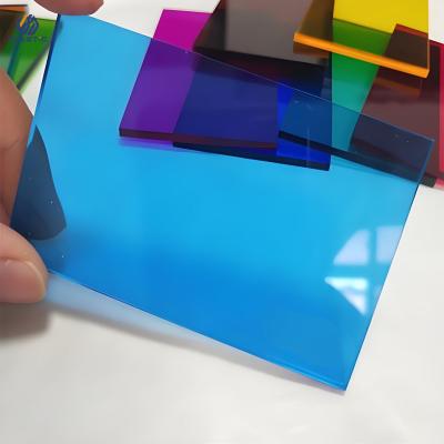 China Kleurrijk gegoten acrylplaat 1250x1850mm Schramvast Aanpasbare kleur Te koop