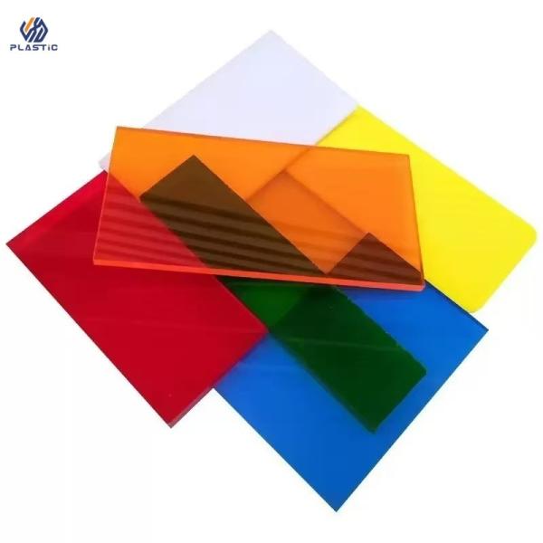 Quality No Fade Colour For Outdoor 100% Virgin MMA Acrylic Color Acrylic Sheet with Cast for sale