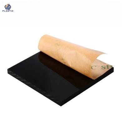 Китай Блестящий или матовый черный цвет акриловый лист без цвета для наружных помещений продается