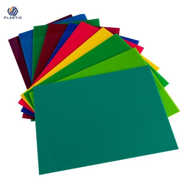 Quality 1mm-300mm Thickness Colored Acrylic Sheets For Laser Cutting Scratch Resistance for sale