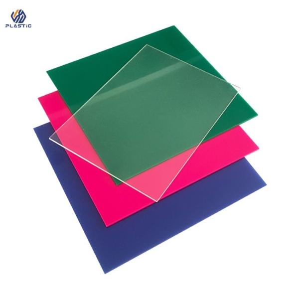 Quality 1mm-300mm Thickness Colored Acrylic Sheets For Laser Cutting Scratch Resistance for sale