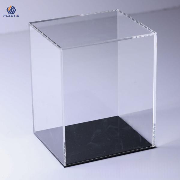 Quality Fire Proof Rectangular Acrylic Toy Display Case Waterproof Customized Design for sale