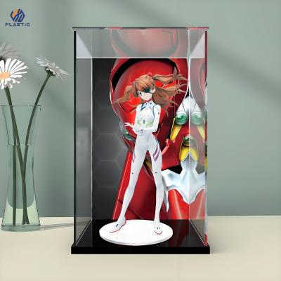 중국 OEM 로고 투명 아크릴 장난감 디스플레이 케이스 제품 표시 판매용