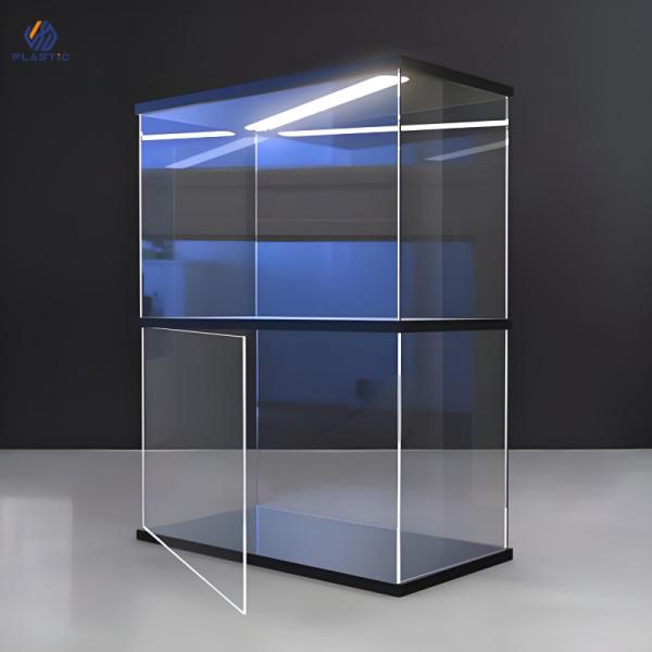 Quality OEM Logo Transparent Acrylic Toy Display Case For Product Demonstration for sale