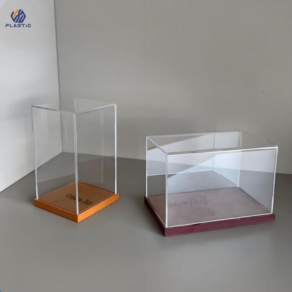 Quality Transparent Acrylic Display Boxes For Collectibles , Showcase Acrylic Box for sale