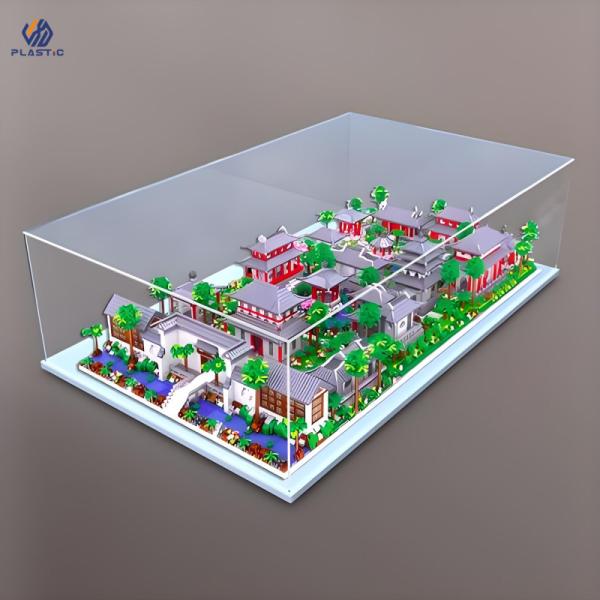 Quality Transparent Acrylic Display Boxes For Collectibles , Showcase Acrylic Box for sale