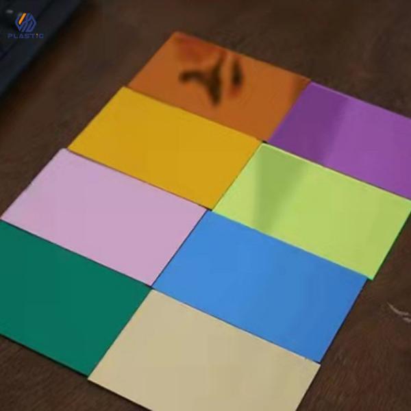 Quality Cuttable Acrylic Mirror Panels , Coloured Acrylic Mirror Sheet For Wall for sale