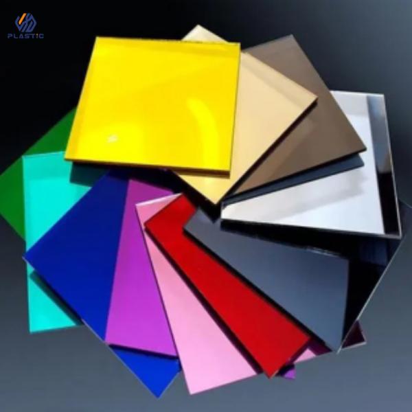Quality Cuttable Acrylic Mirror Panels , Coloured Acrylic Mirror Sheet For Wall for sale