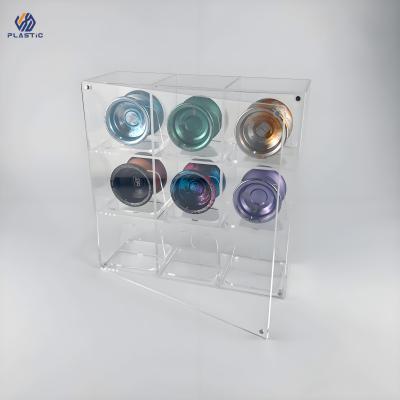 China Effortlessly Scratch Resistant Acrylic Storage Box Clear Stacking For Store And Display for sale