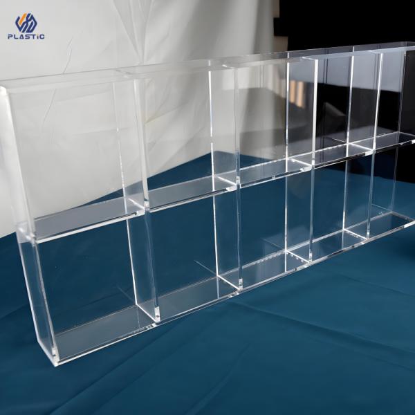 Quality Effortlessly Scratch Resistant Acrylic Storage Box Clear Stacking For Store And for sale