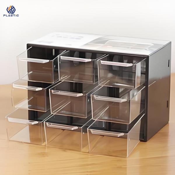 Quality Effortlessly Scratch Resistant Acrylic Storage Box Clear Stacking For Store And for sale