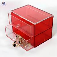 China Rectangular Shape Stackable Acrylic Box Storage For Jewelry Customizable for sale