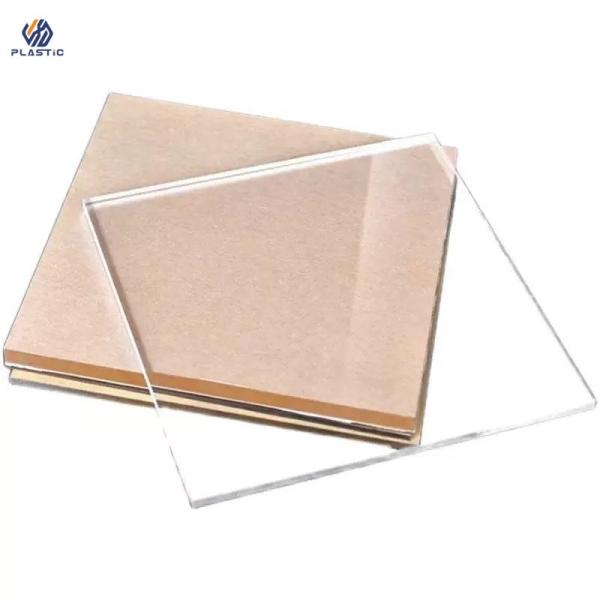 Quality Cast Process Perspex Clear Acrylic Plastic Sheet High UV Resistance Easy To for sale