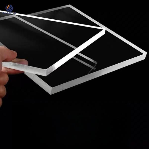 Quality Cast Process Perspex Clear Acrylic Plastic Sheet High UV Resistance Easy To for sale