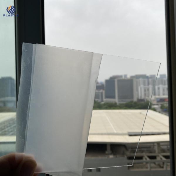 Quality 2-10mm Transparent Acrylic Sheet Clear Perspex Panels Scratch Resistant for sale