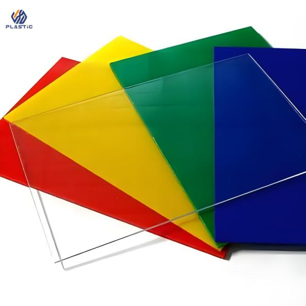 Quality OEM Easy To Cut Clear Acrylic Sheet 1250x2450mm Rigid Transparent Perspex Sheet for sale