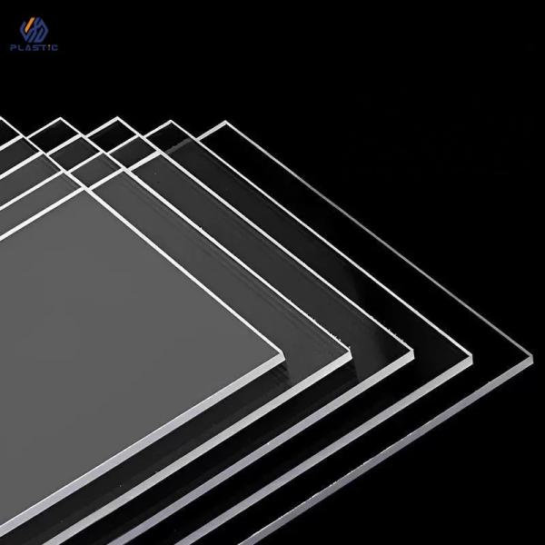 Quality High Glossy Transparent Acrylic Sheet Cast Production Process for Signage for sale
