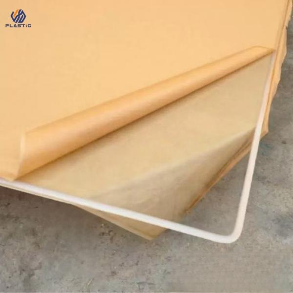 Quality Chemical Resistance Cast Acrylic Sheet Board 1.5mm-300mm Thickness Fire Proof for sale