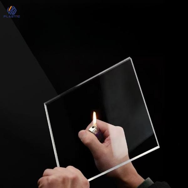 Quality Waterproof Clear Cast Acrylic Sheet 1.2g/Cm3 Density With UV Protection Coating for sale