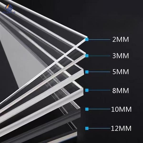 Quality 94% High Transparency Cast Acrylic Sheet Thickness 1.5mm-300mm Customized Size for sale