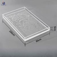 Quality 100% PMMA Waterproof Acrylic Desk Organizer Tray Organizer for Storage for sale