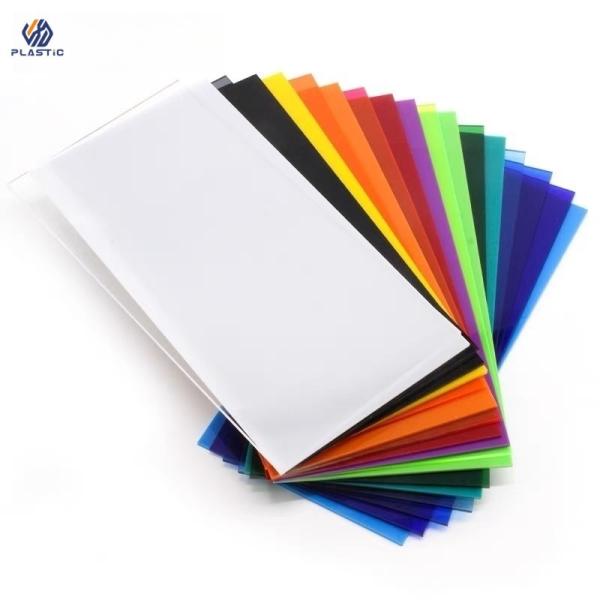 Quality Custom Size Color Acrylic Sheet Cast Process Colored Acrylic Panels Scratch for sale