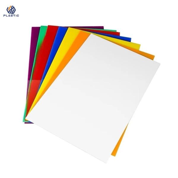 Quality Custom Size Color Acrylic Sheet Cast Process Colored Acrylic Panels Scratch for sale