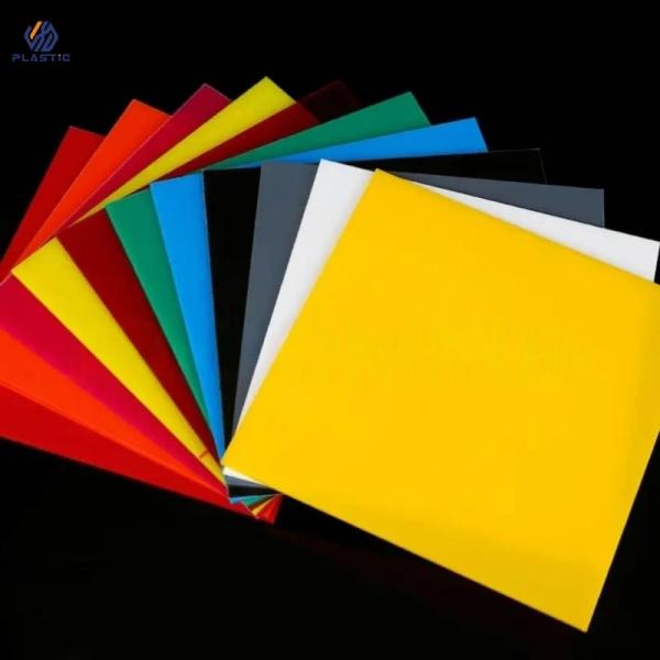 Quality Cast Process Coloured Acrylic Sheet Cut To Size Chemical Resistance 100% PMMA for sale